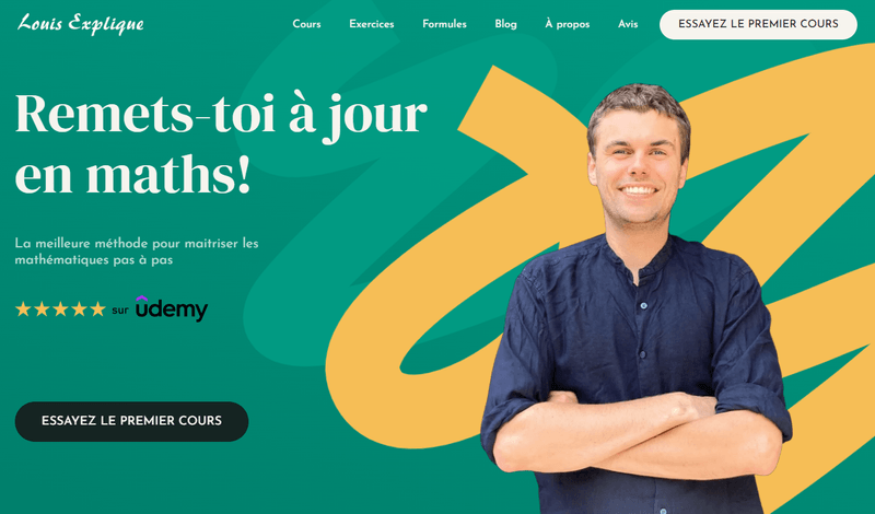 Louis Explique - Cours de maths en ligne